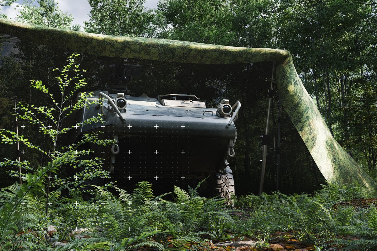 Multispectral camouflage nets